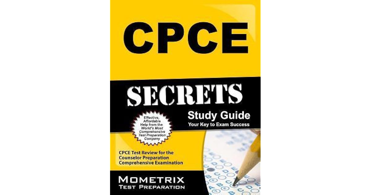 CPCE Secrets, Study Guide: CPCE Test Review for the Counselor ...