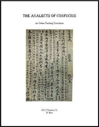The Analects of Confucius by Confucius