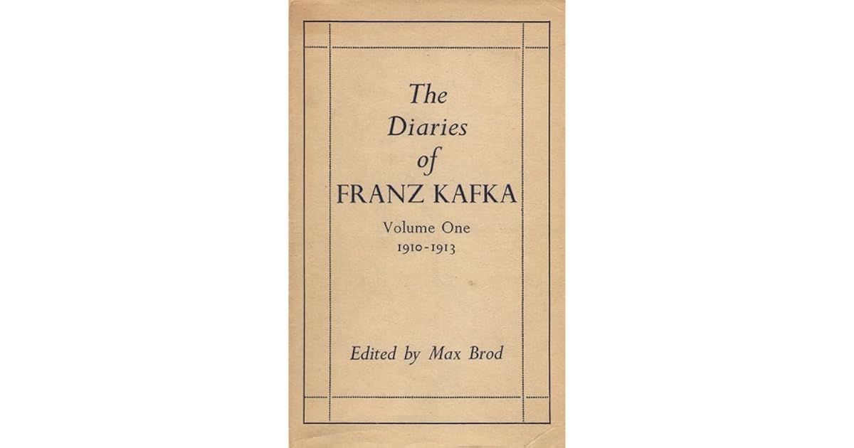 The Diaries of Franz Kafka: 1910-1913 by Franz Kafka