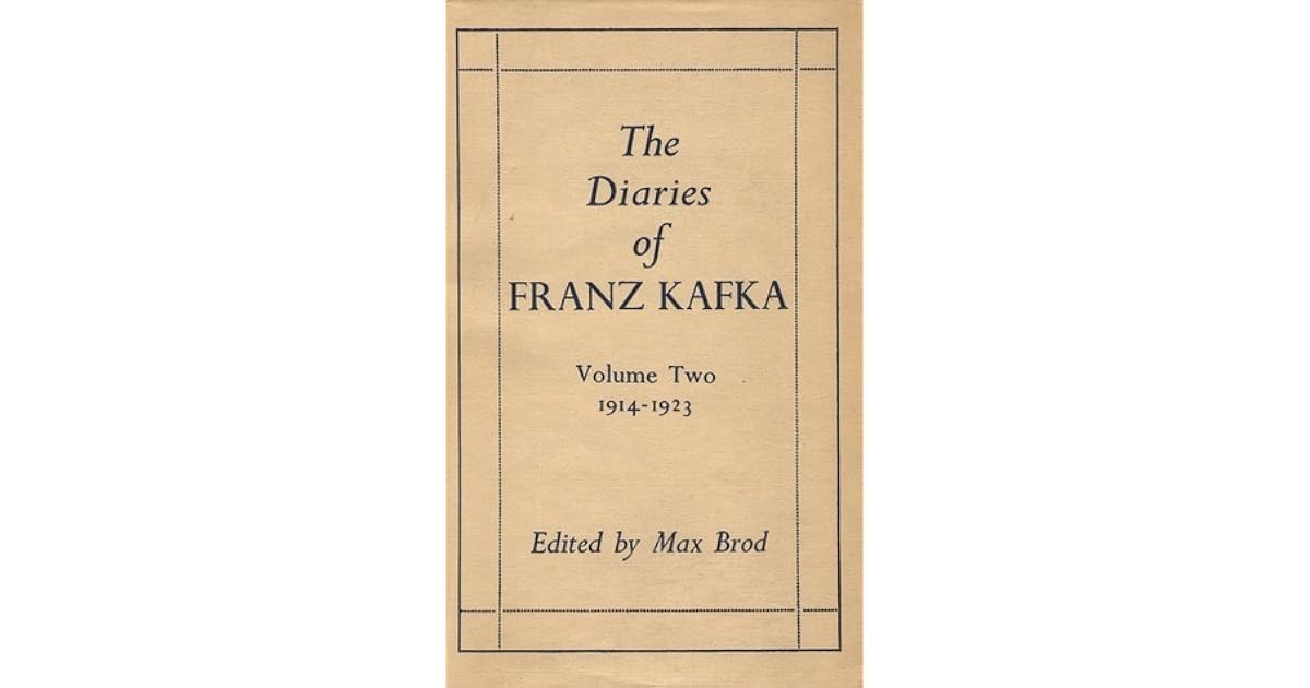 The Diaries of Franz Kafka: 1914-1923 by Franz Kafka