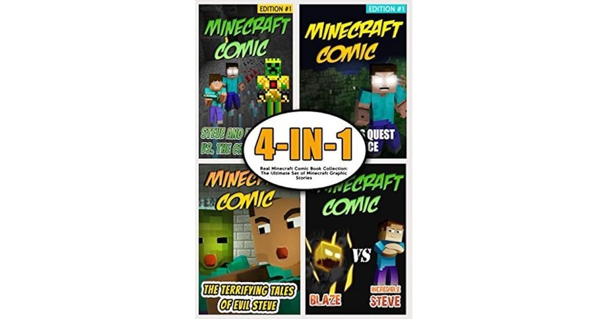 Real Minecraft Comic Book Collection: The Ultimate Set of Minecraft ...