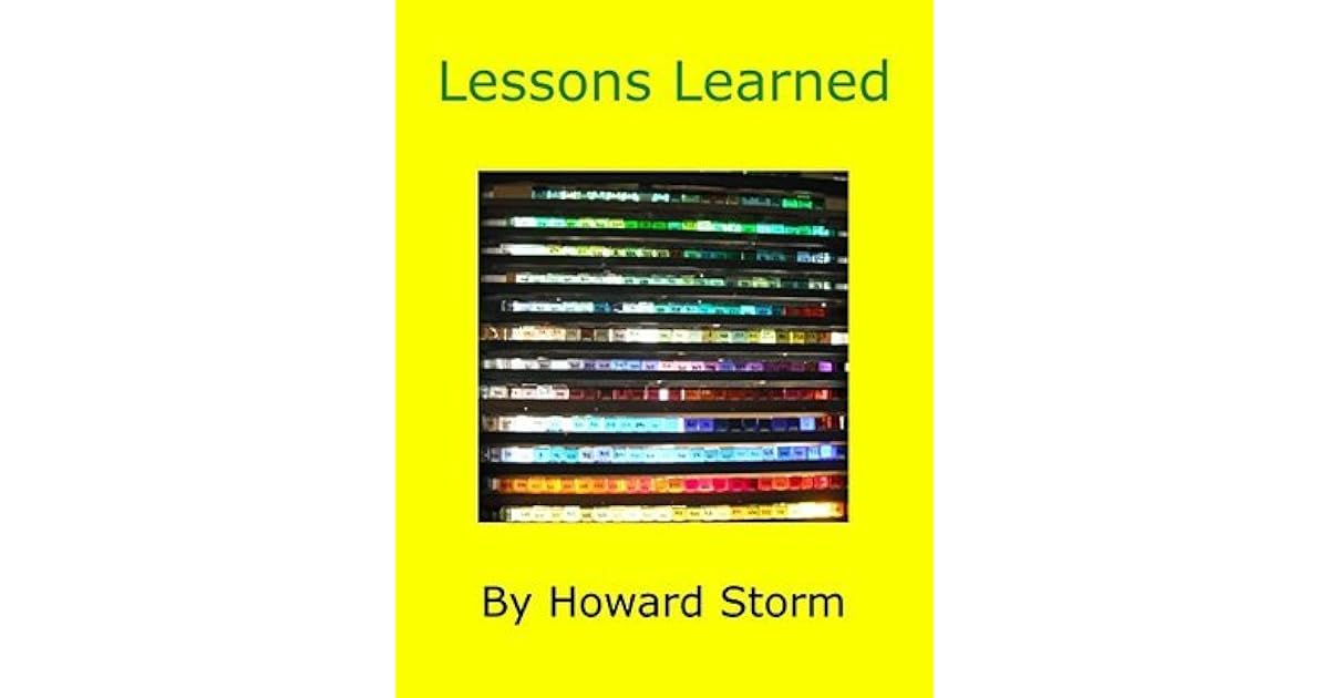 Lessons Learned by Howard Storm