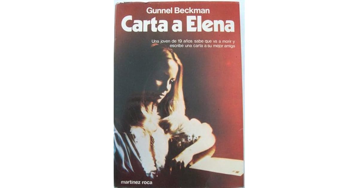 Carta a Elena by Gunnel Beckman
