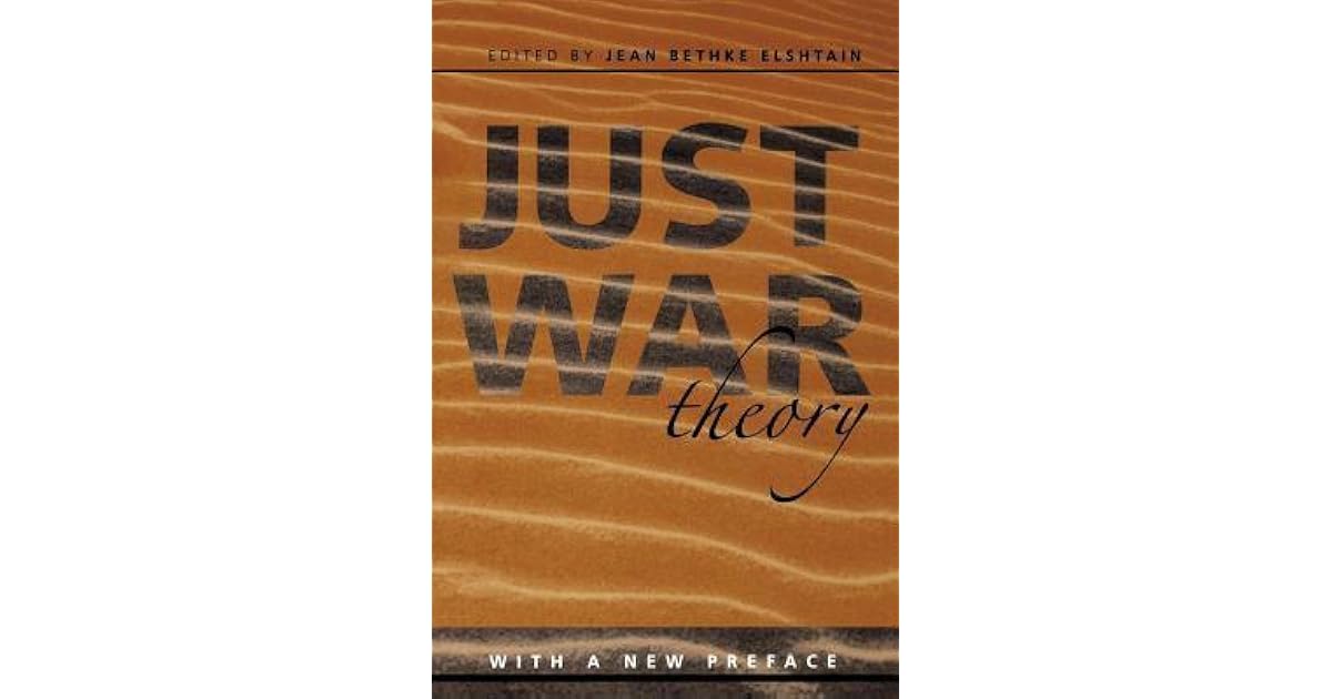 Just War Theory by Jean Bethke Elshtain
