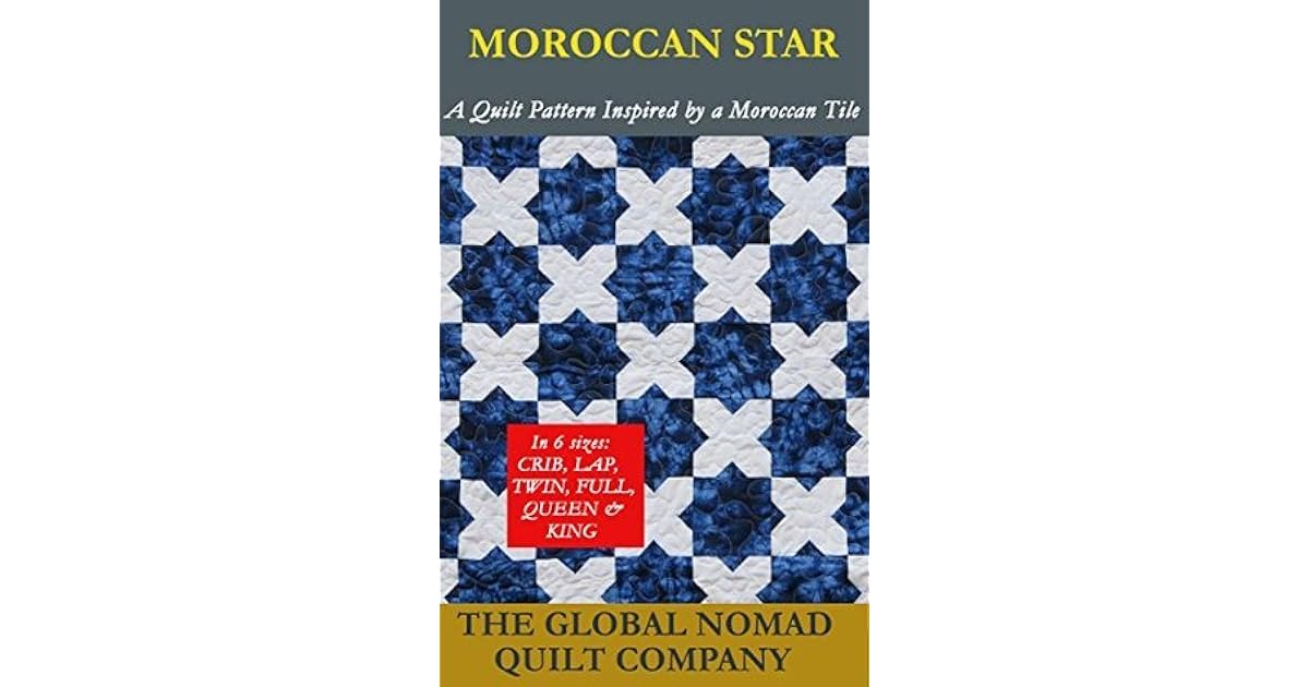Moroccan Star by The Global Nomad Quilt Company