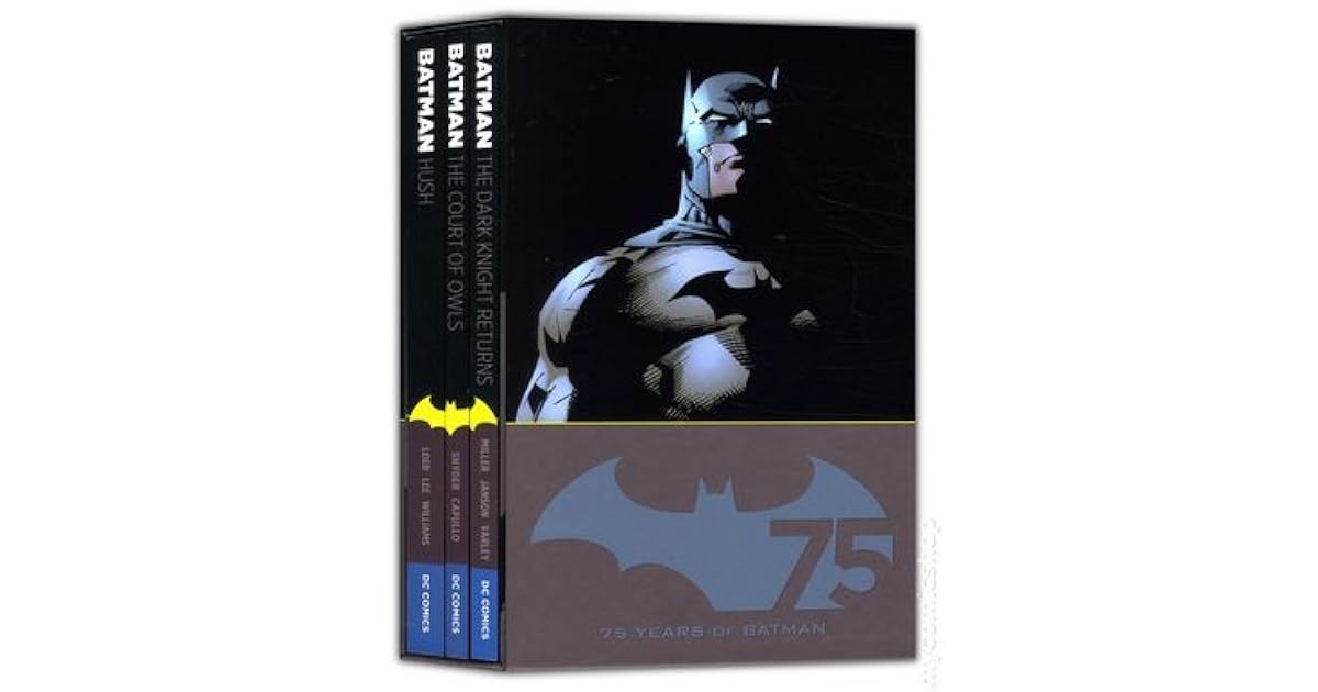 Batman 75th Anniversary Box Set by Scott Snyder