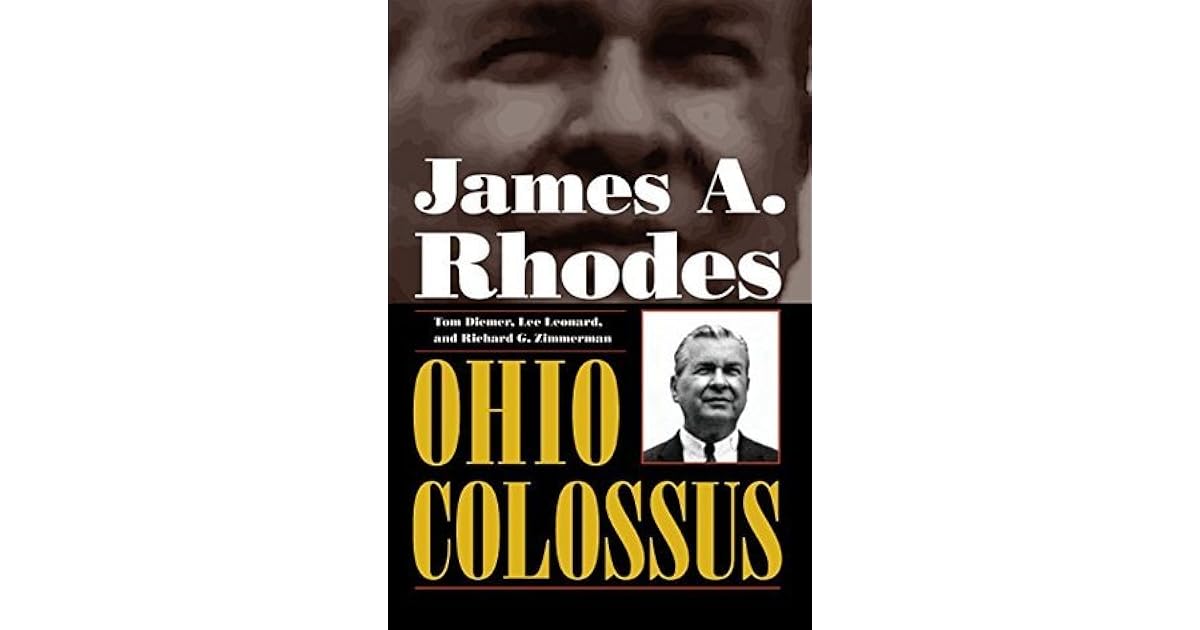 James A. Rhodes, Ohio Colossus by Tom Diemer