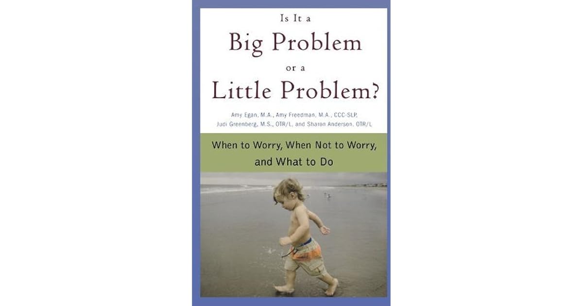 Is It a Big Problem or a Little Problem? by Amy Egan