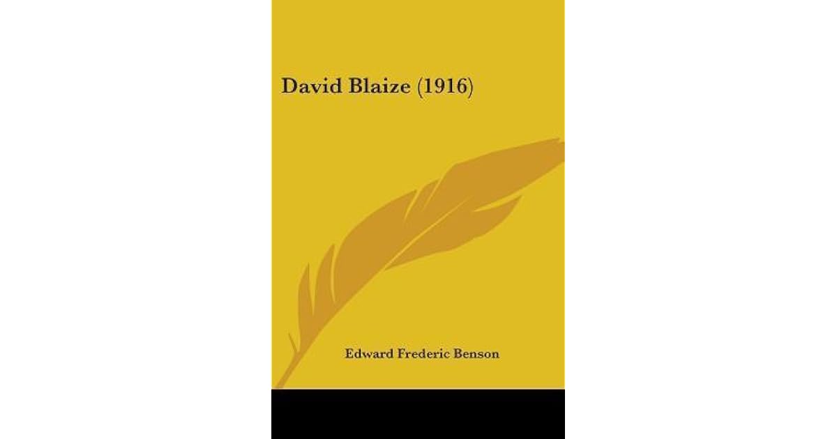 David Blaize by E.F. Benson