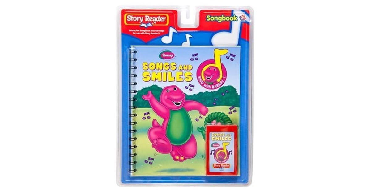 Story Reader Barney Book: Songs and Smiles by Editors of Story Reader