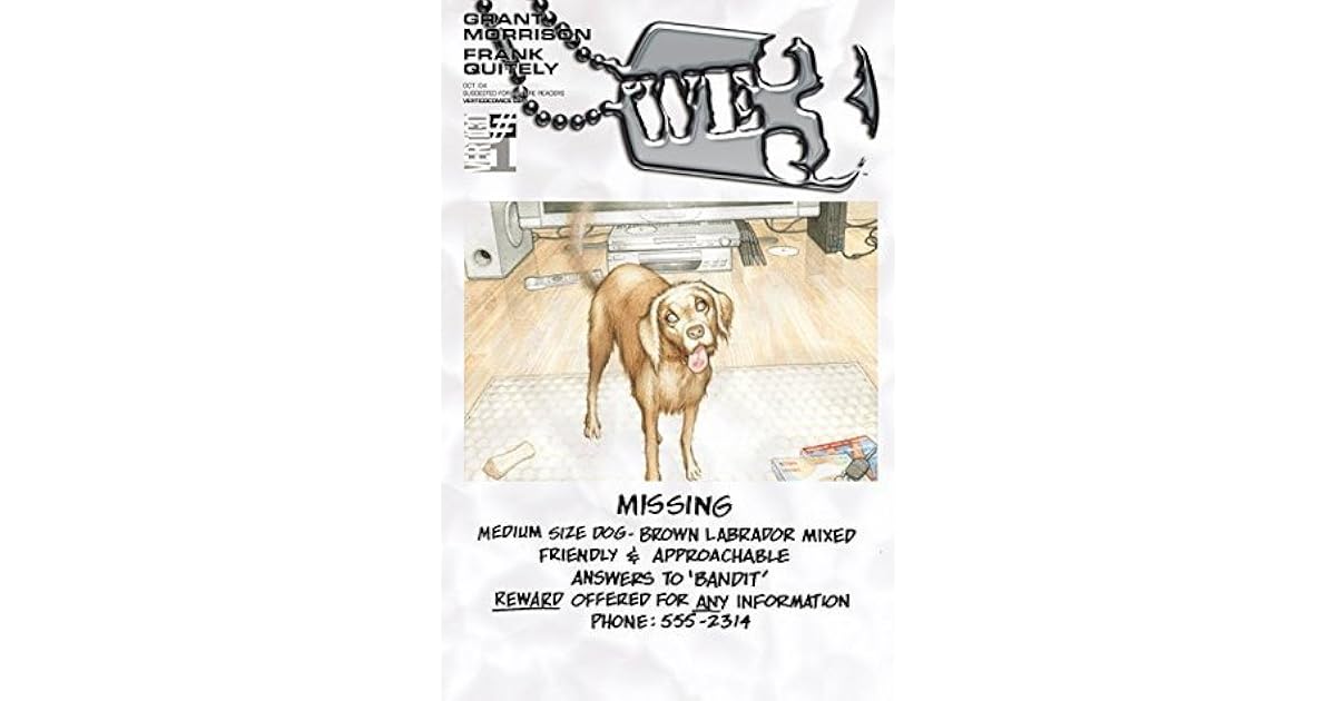 We3 #1 by Grant Morrison