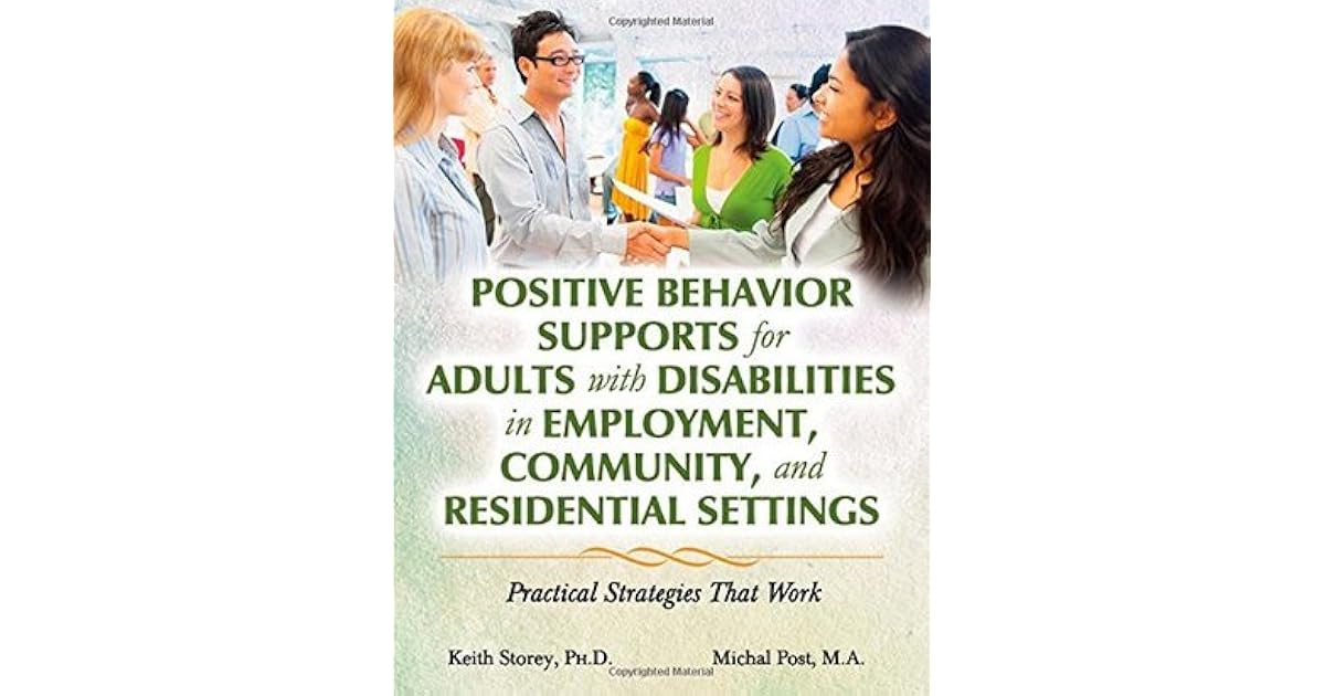 Positive Behavior Supports for Adults with Disabilities in Employment ...