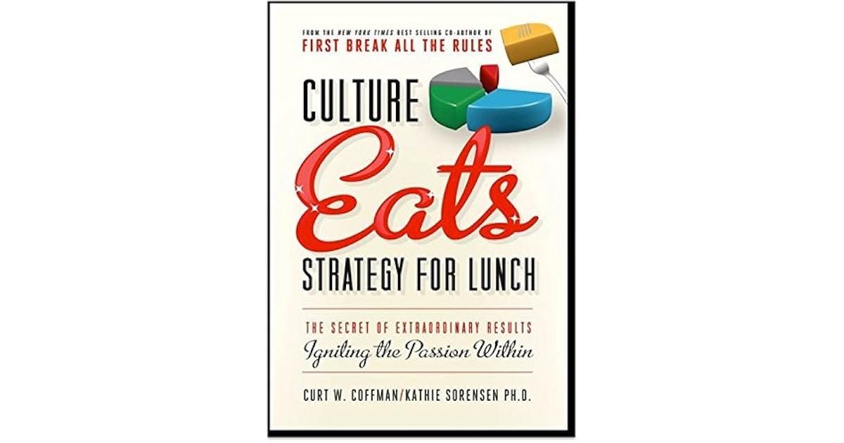 Culture Eats Strategy for Lunch by Curt Coffman