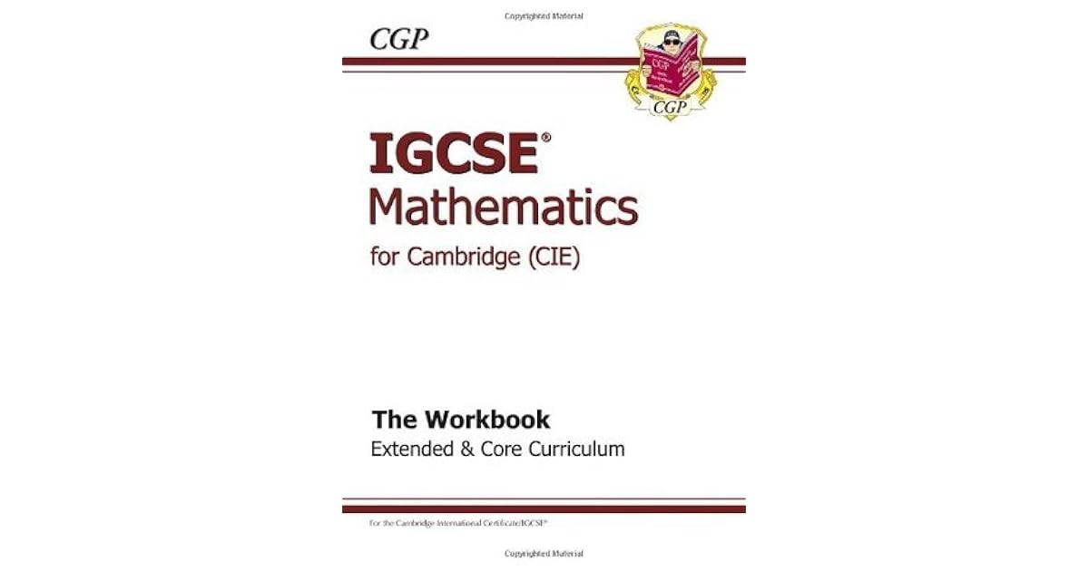 IGCSE Maths CIE (Cambridge) Workbook by CGP Books