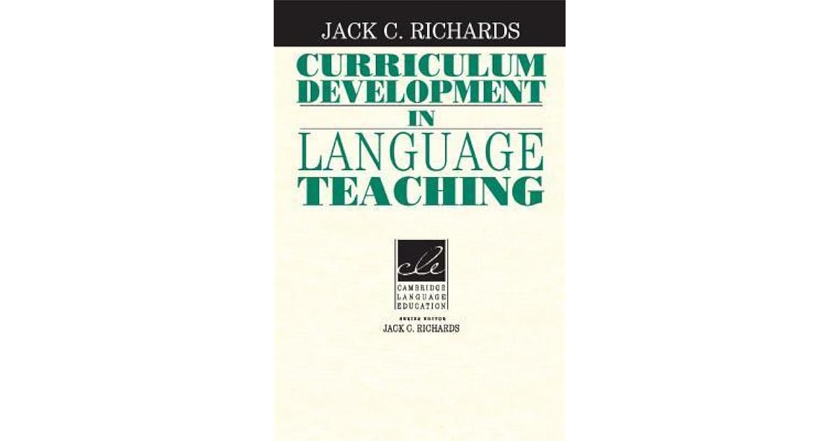 Curriculum Development in Language Teaching by Jack C. Richards