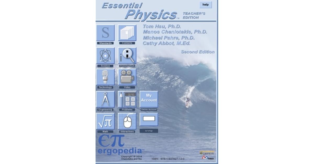 Essential Physics, Teacher's Edition by Tom Hsu