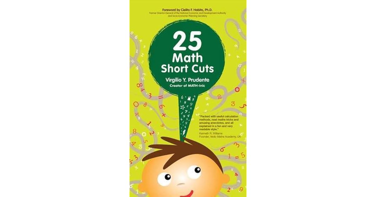 25 Math Short Cuts by Virgilio Y. Prudente