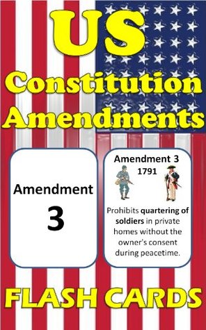 US Constitutional Amendments Flash Cards: Double Sided and Illustrated ...