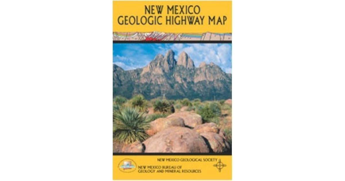 New Mexico Geologic Highway Map by Maureen E. Wilks