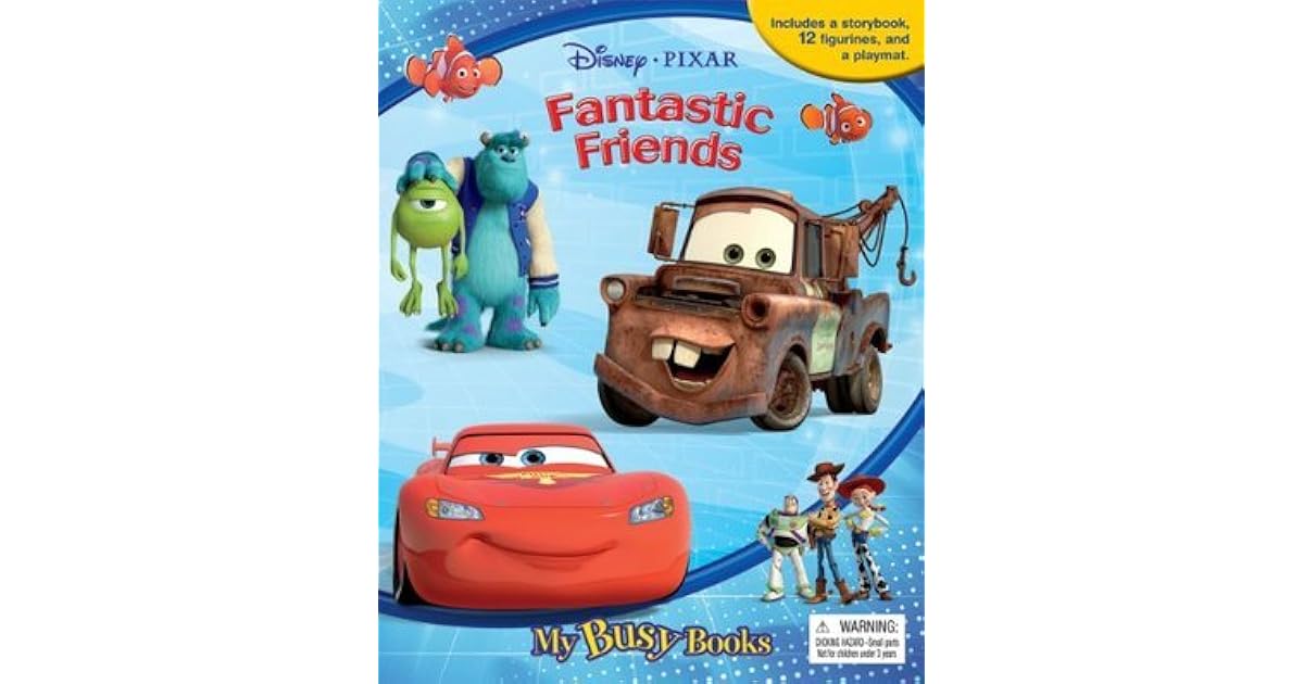 Disney/Pixar Fantastic Friends My Busy Book by Phidal Publishing