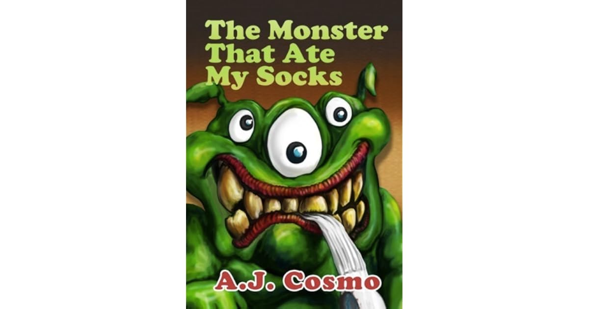 Book giveaway for The Monster That Ate My Socks by A.J. Cosmo Feb 09 ...