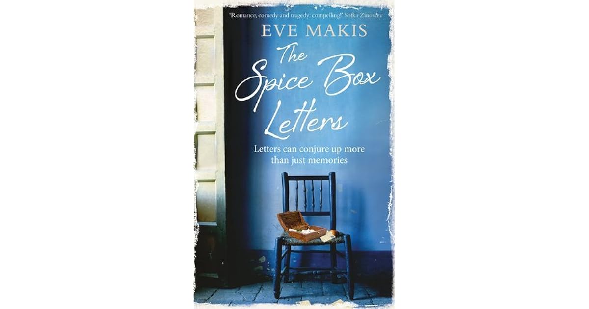 Book giveaway for The Spice Box Letters by Eve Makis Nov 28-Jan 28, 2016
