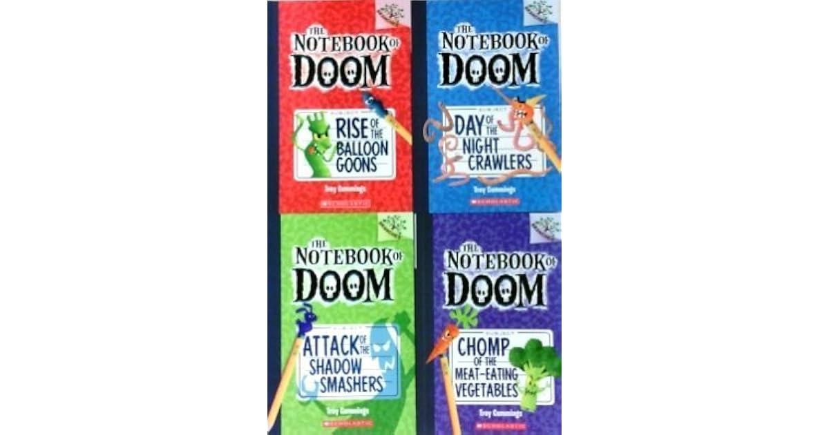 The Notebook of Doom Pack Set of 4 Books, The Notebook of Doom #1: Rise ...