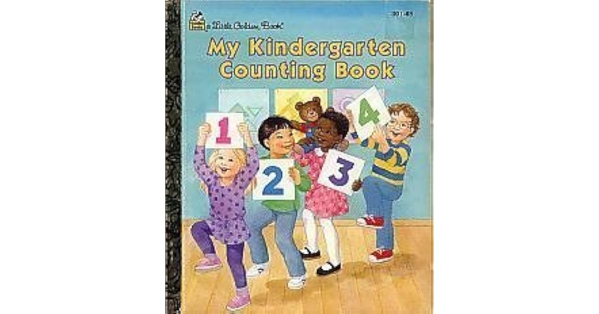 My Kindergarten Counting Book by Golden Books
