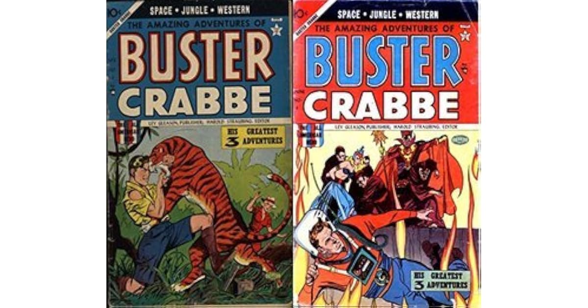 The Amazing adventures of Buster Crabbe. Issues 3 and 4. The all ...