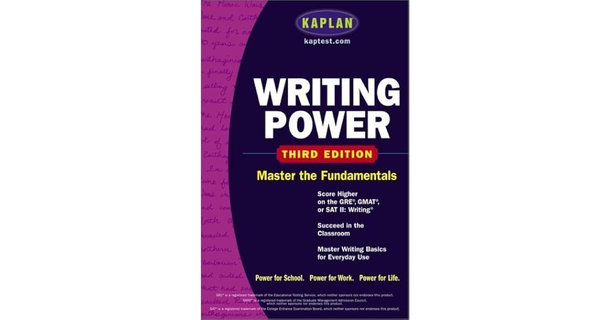 Kaplan Writing Power by Kaplan Test Prep