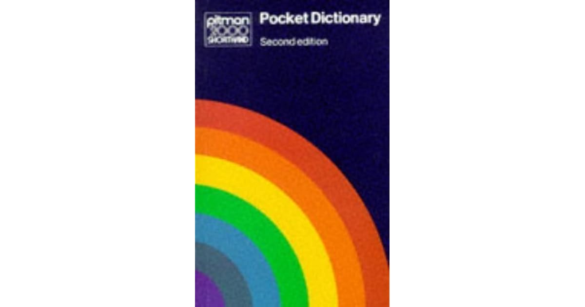 Pitman 2000 Shorthand Pocket Dictionary by Bryan Coombs