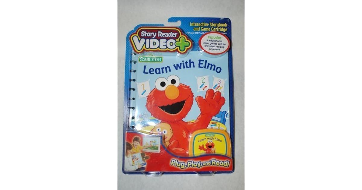 Story Reader Video Plus: Sesame Street - Learn with ELMO by Sesame Workshop