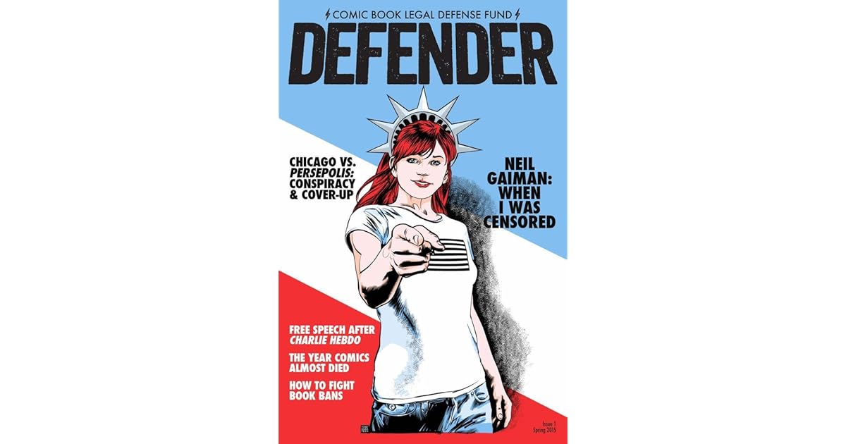 CBLDF Defender #1 by Charles Brownstein