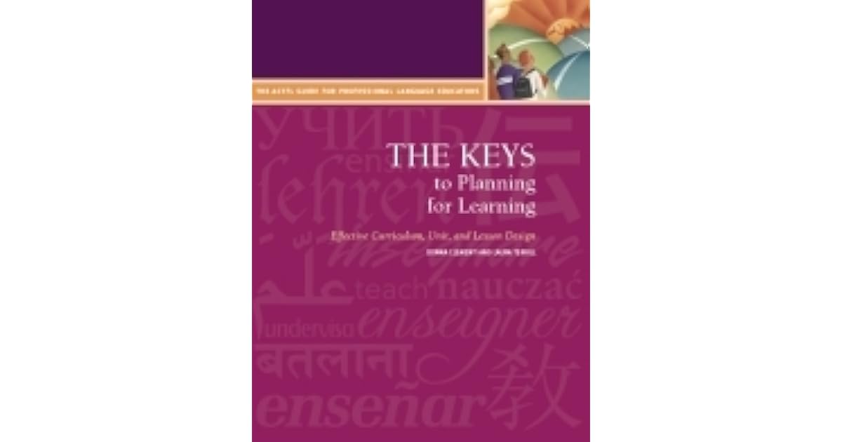 The Keys to Planning for Learning by Donna Clementi and Laura Terrill