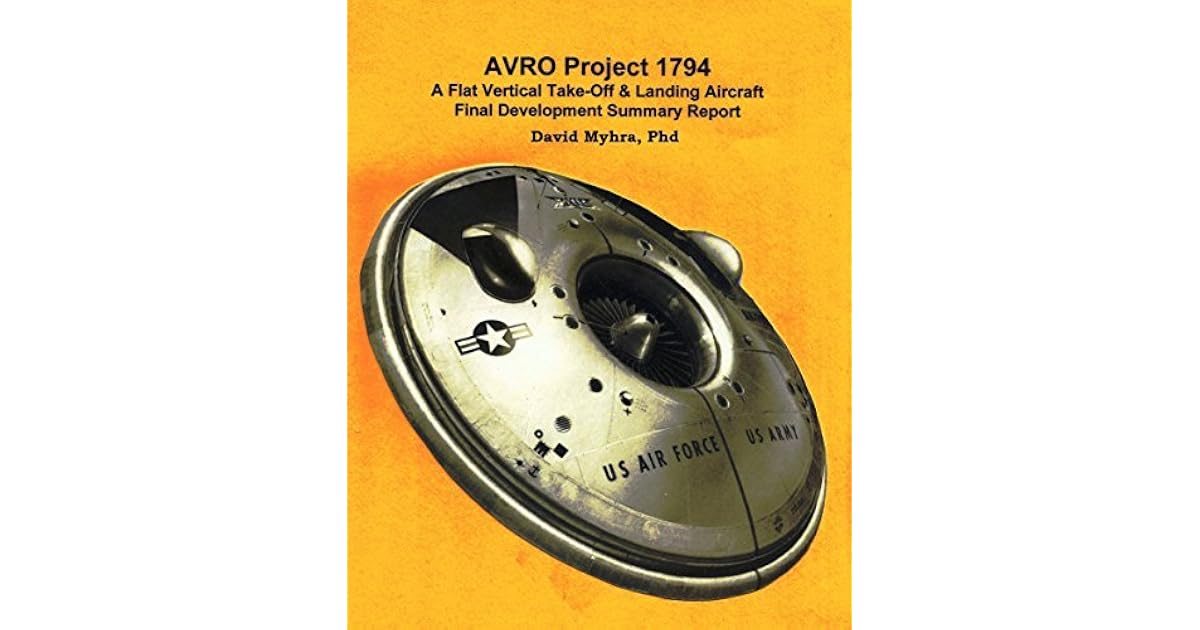 AVRO Project 1794 A Flat Vertical Take-Off & Landing Aircraft Final ...