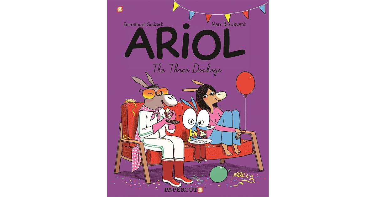The Three Donkeys (Ariol #8) by Emmanuel Guibert