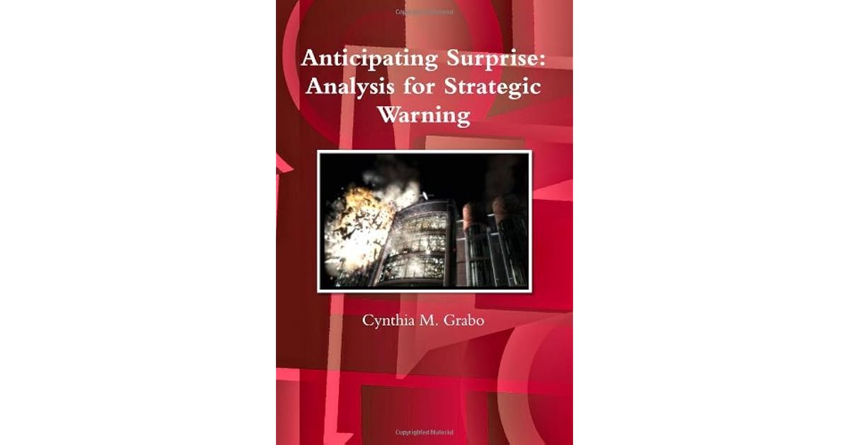 Anticipating Surprise: Analysis for Strategic Warning by Cynthia M. Grabo