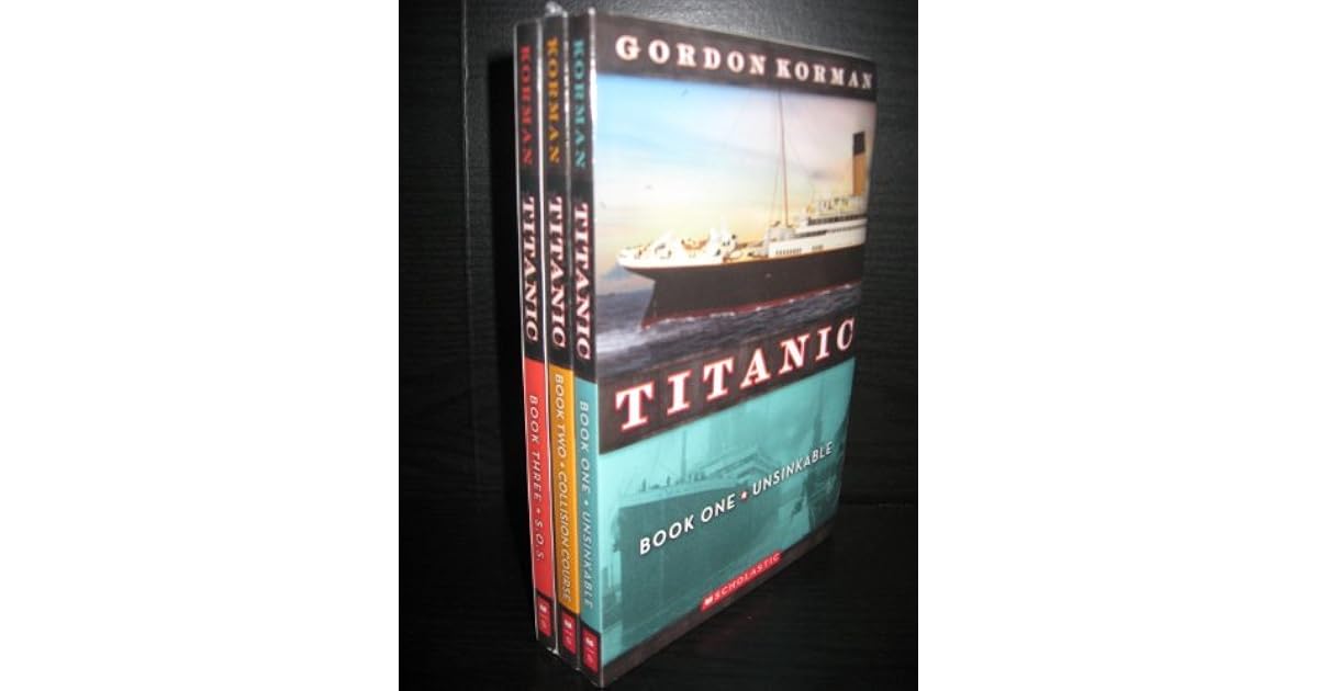 Titanic 3 Books Set with Free Poster; Book 1: Unsinkable, Book 2 ...