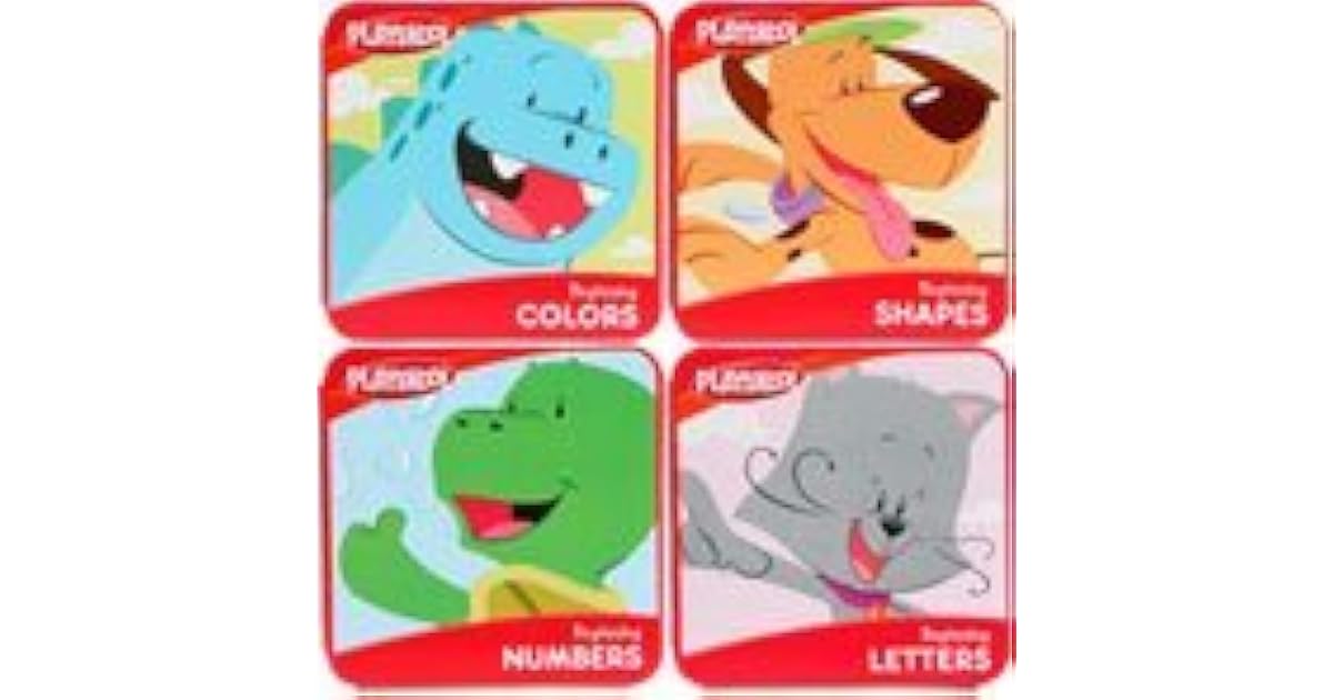 Playskool Beginning Colors, Letters, Numbers, & Shapes Board Books 4 ...