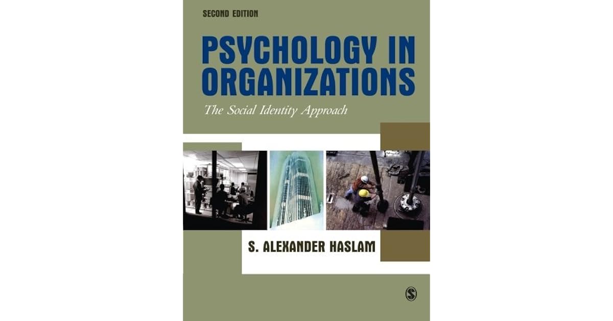 Psychology in Organizations by S. Alexander Haslam