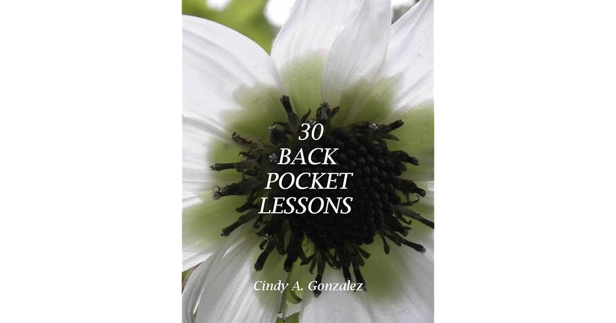 30 Back Pocket Lessons by Cindy A. Gonzalez