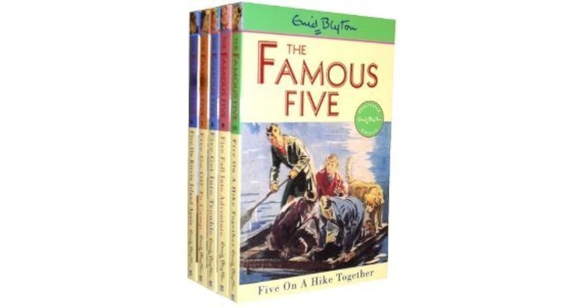 Enid Blyton Famous Five Collection 5 Books Set New by Enid Blyton