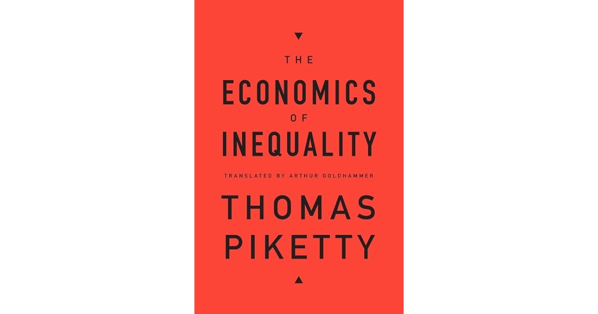 The Economics of Inequality by Thomas Piketty