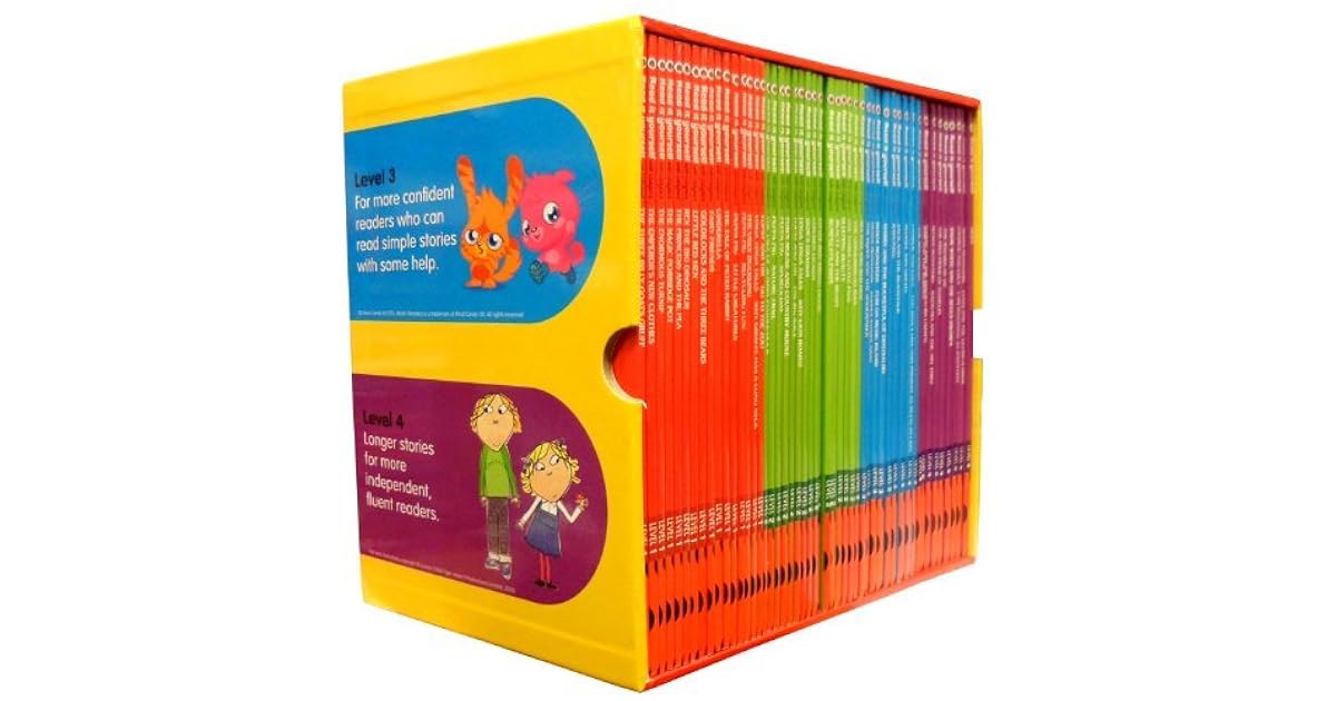 Read it Yourself with Ladybird Collection 50 Books Box Set Pack (Level 1, 2, 3, 4)including ...