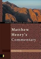Matthew Henry's Commentary on the Whole Bible by Matthew Henry