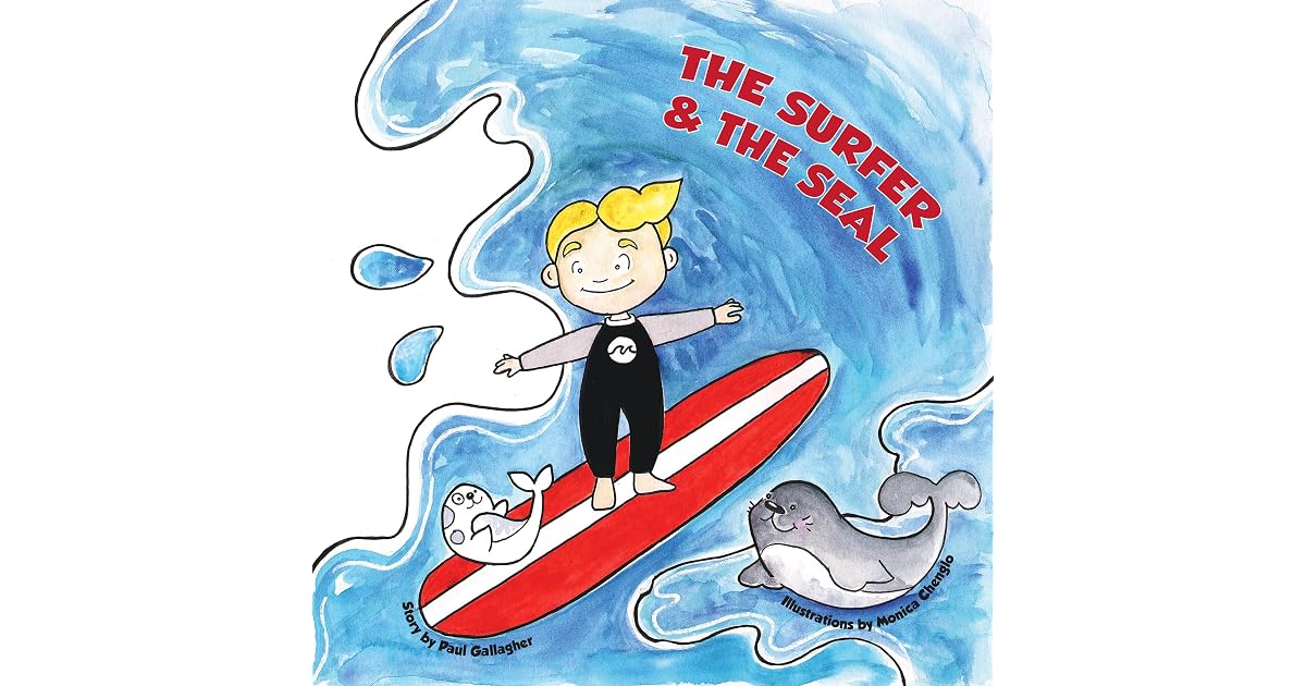 The Surfer & The Seal by Paul Gallagher