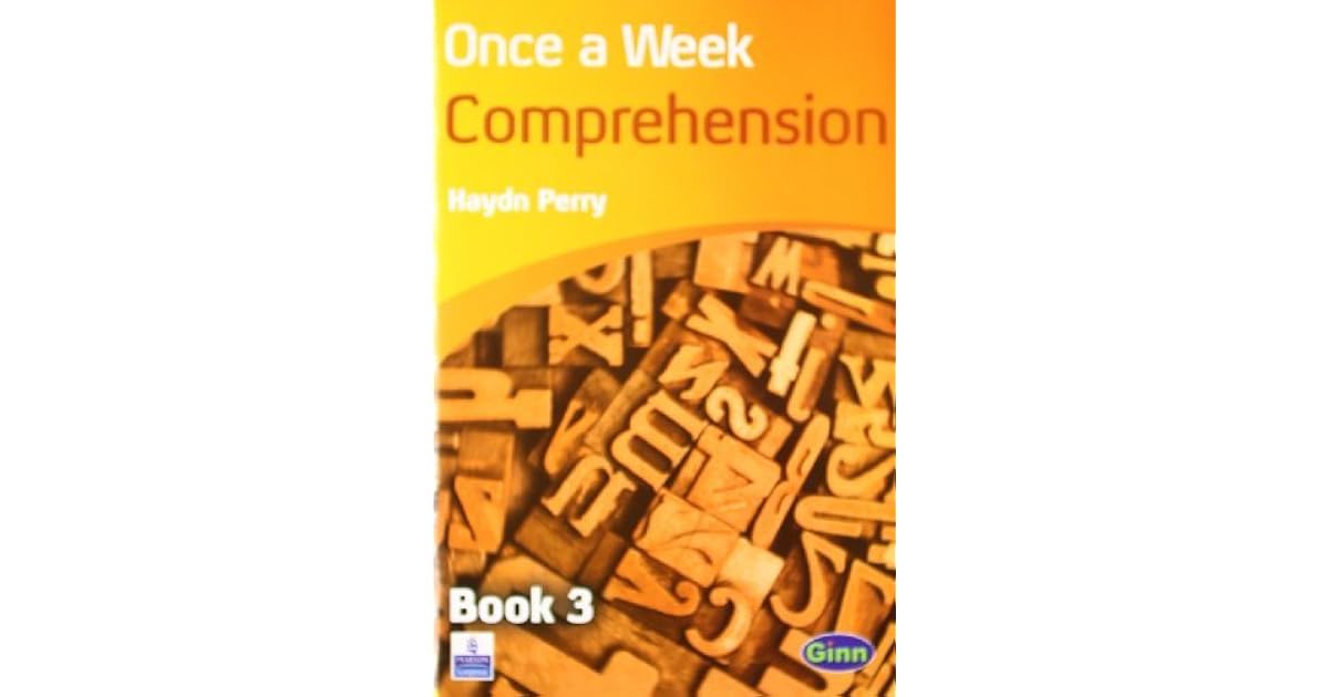 Once a Week Comprehension Book 3 Indian by Haydn Perry