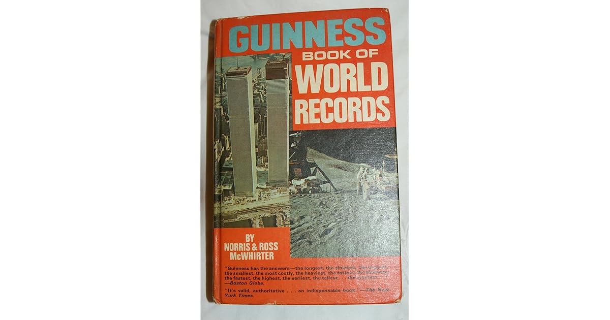 Guinness Book of World Records 1971 by Norris McWhirter