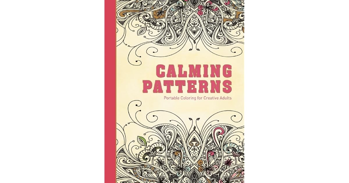 Calming Patterns: Portable Coloring for Creative Adults by Bonnier Fakta