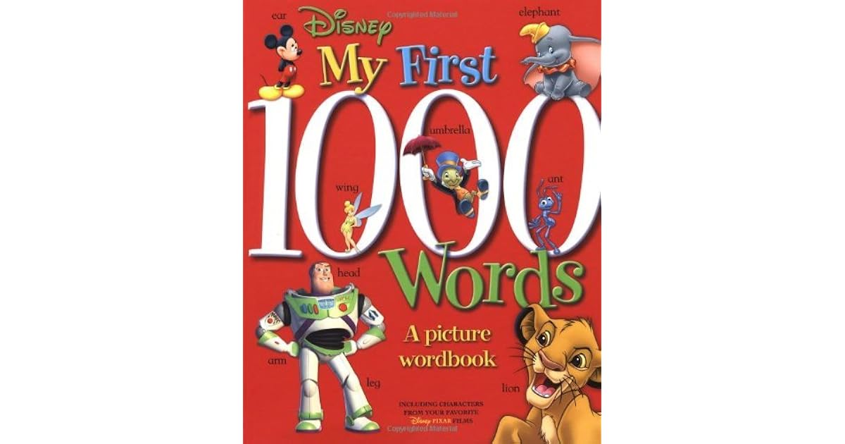 My First 1000 Words: A Picture Wordbook by Thea Feldman